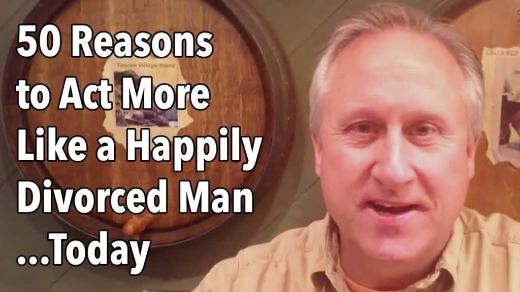 50 Reasons to Act More Like a Happily Divorced Man…Today
